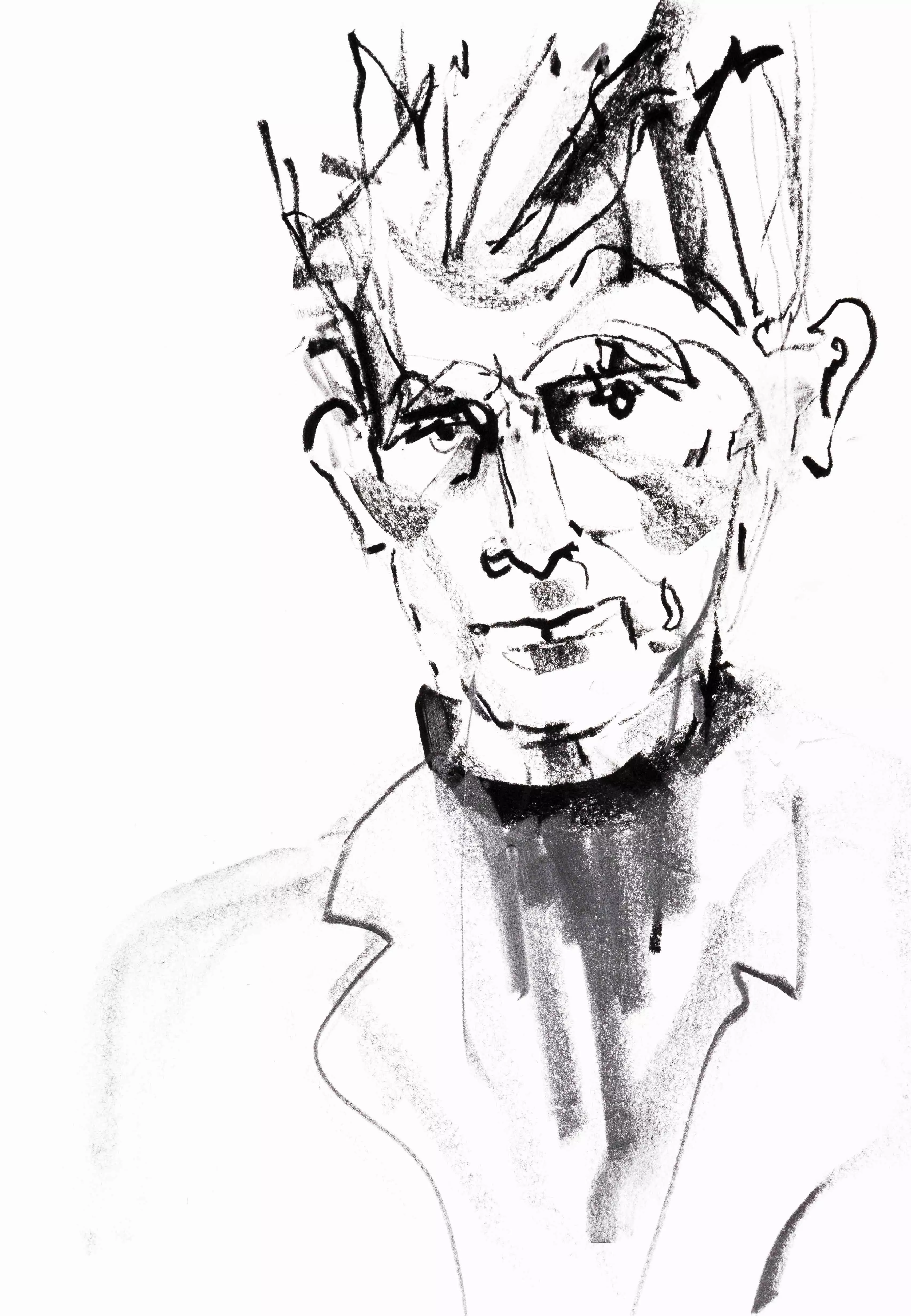 Chân dung Samuel Beckett