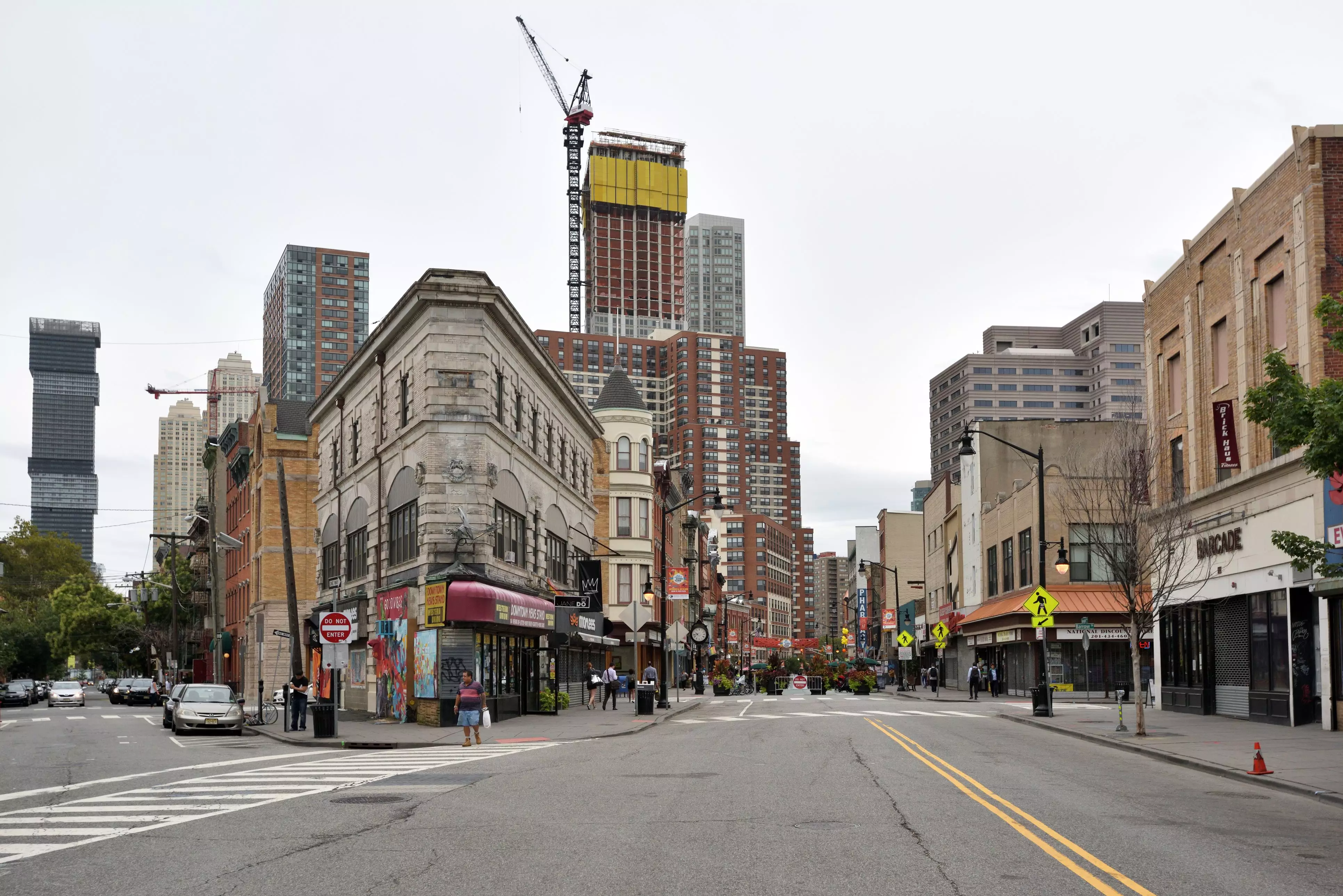 Centro da cidade de Jersey