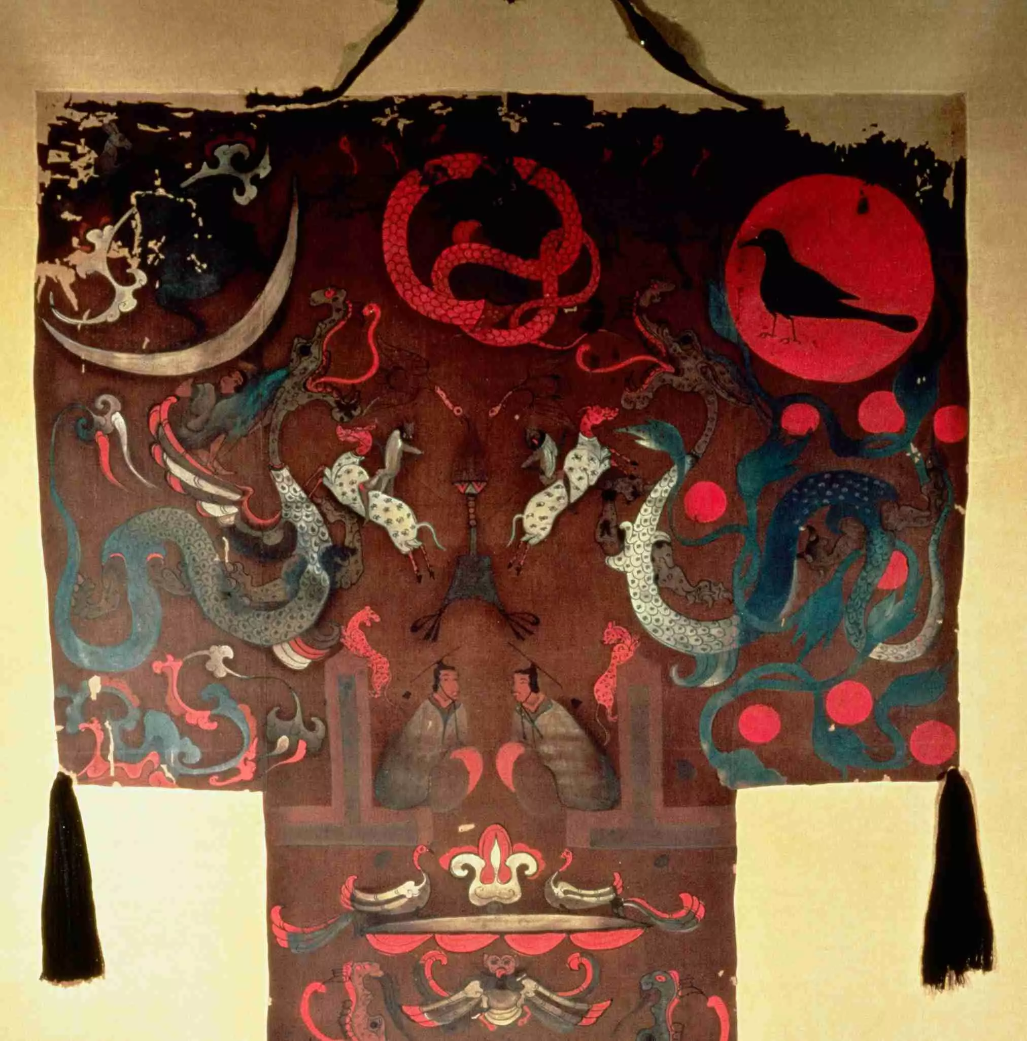 Lady Dai'nin Cenaze Afişi, Mawangdui, Han Hanedanlığı