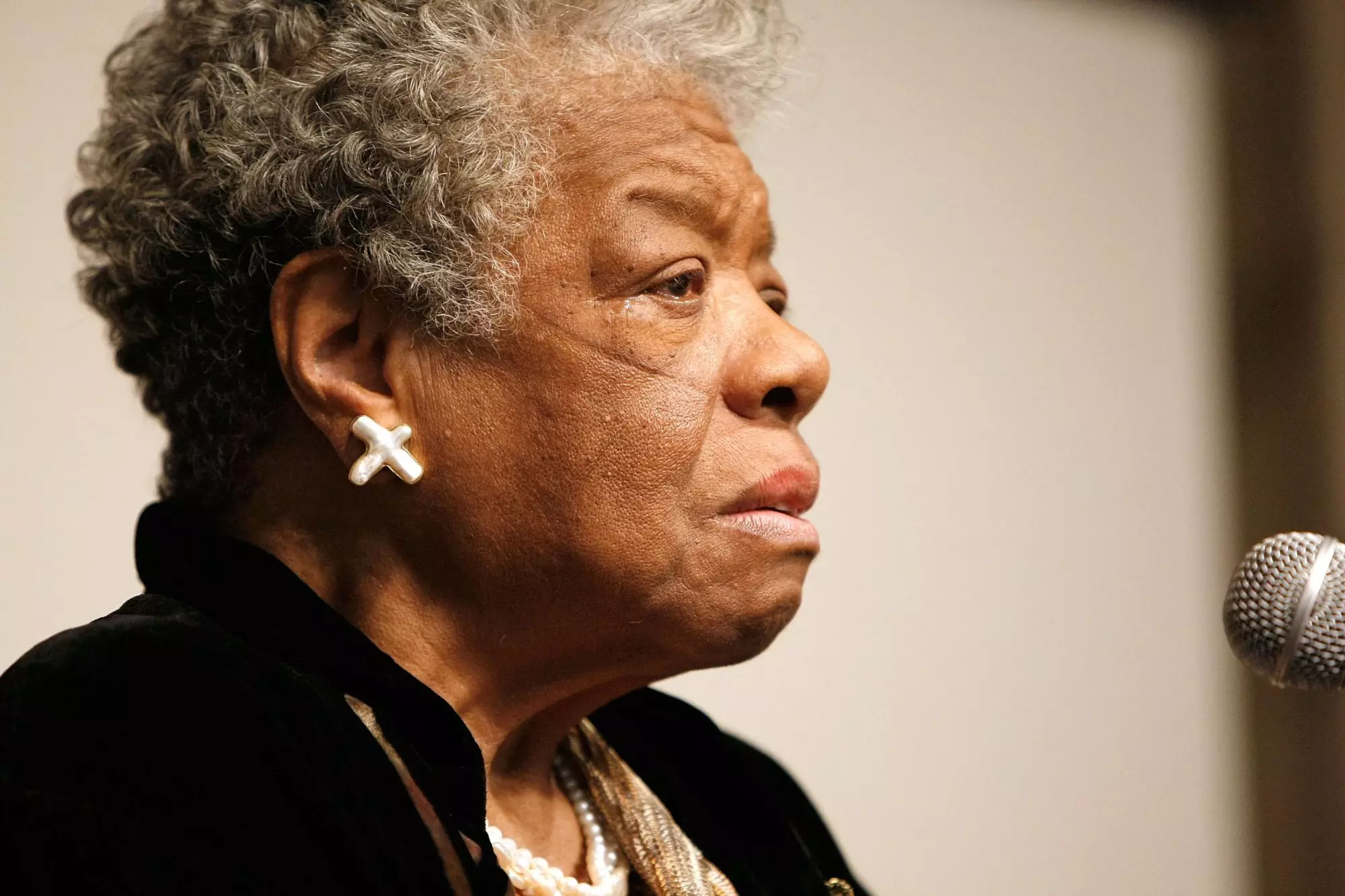 Maya Angelou, skrywer en burgerregte-aktivis