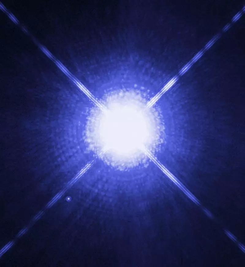 Sirius binary star system