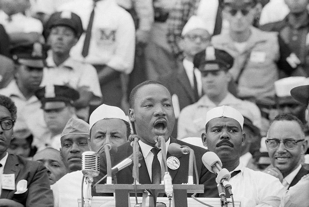 Le Dr Martin Luther King, Jr. livre son célèbre