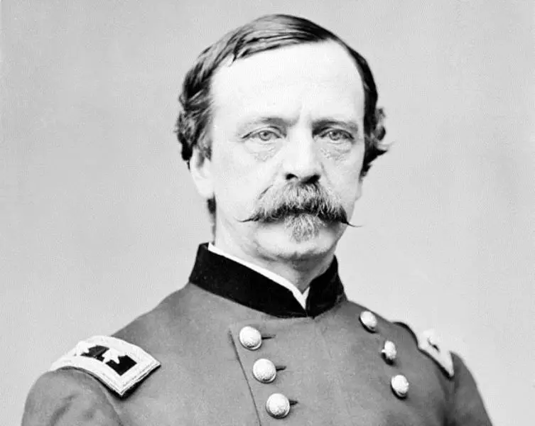 Portret van generaal-majoor Daniel Sickles