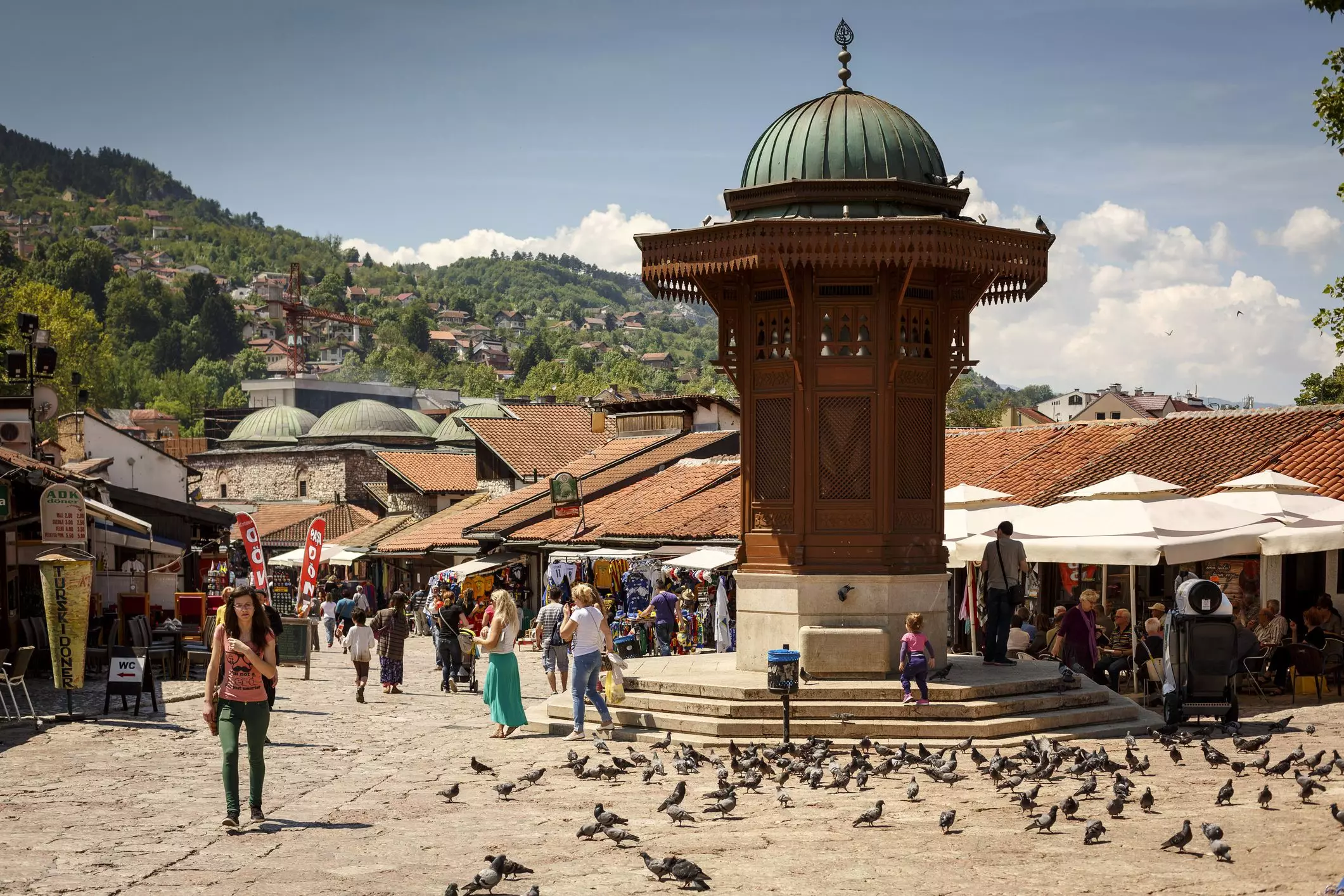 Sheshi i Pëllumbave në Sarajevë, Bosnje