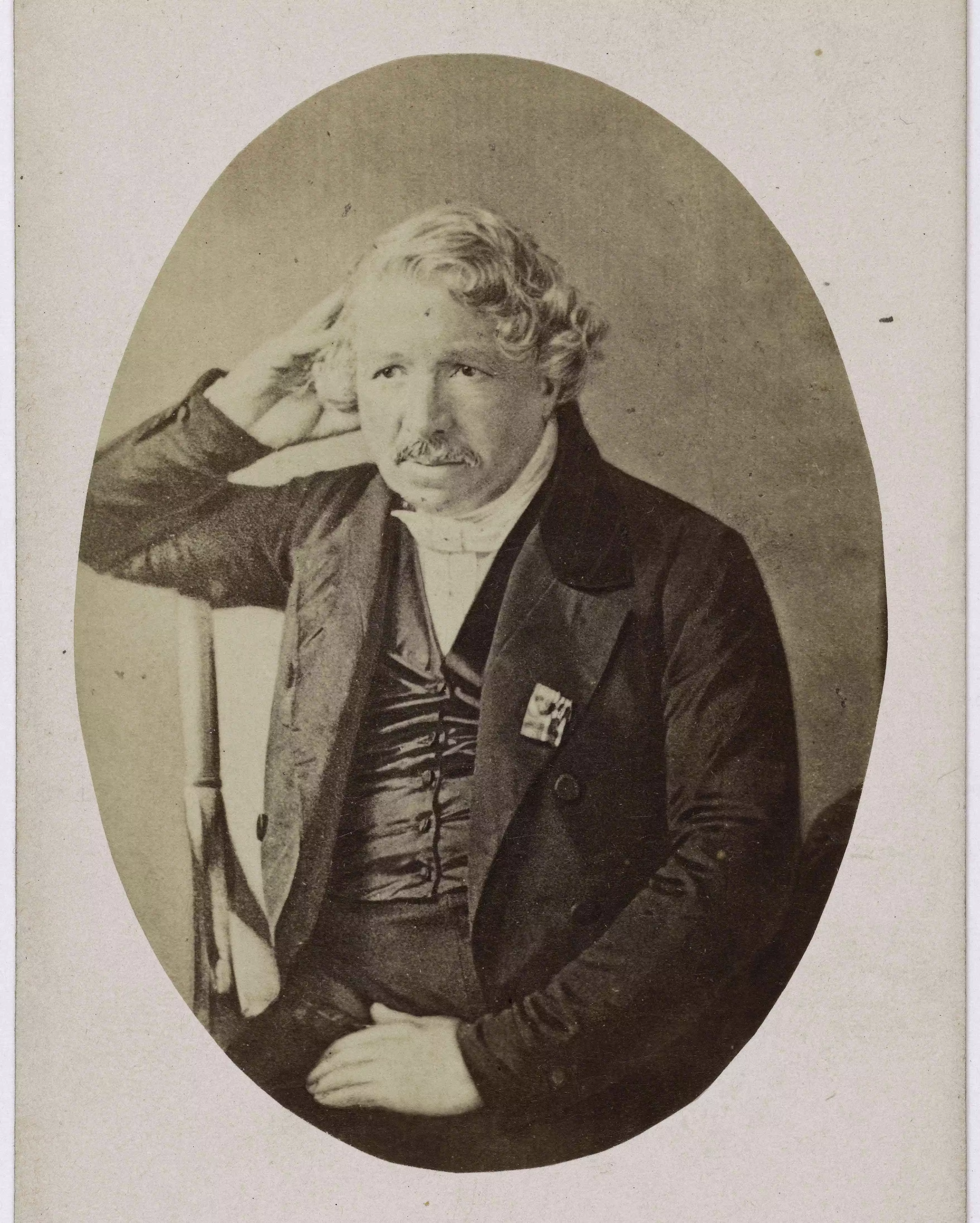 Portræt af Louis Daguerre, udateret