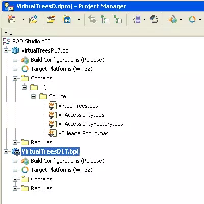 Virtual TreeView - I-install sa IDE