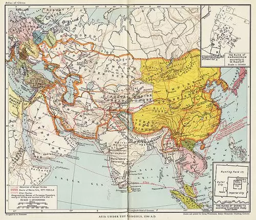 Aasia mongolien alaisuudessa, 1290 eaa.