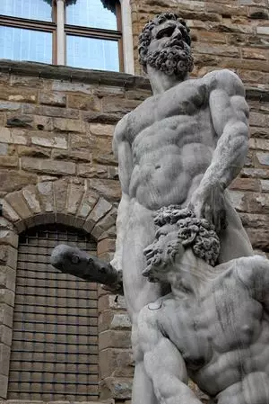 Hercules kažnjavajući Cacus Baccia Bandinelli, 1535-34